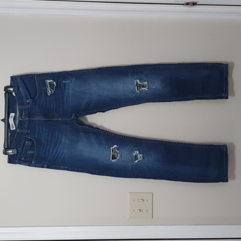 Levi's 511 Classic Slim Fit Patch Jeans - Gem